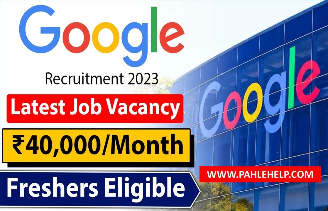 Google Job Offer 2023: Youth Have A Golden Opportunity To Get Job In ...